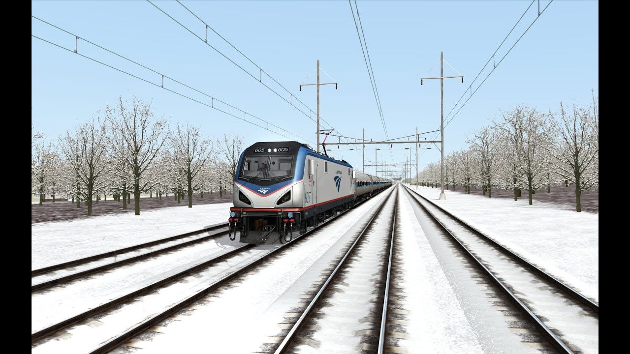 TS2021 Northeast Regional Train 171 ENTIRE NEC - YouTube