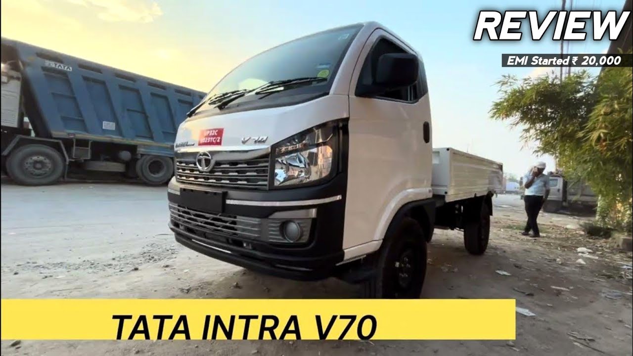 Tata Intra V70 Mini Pickup Truck ️| Tata का भरोसा! Intra V70 के साथ दे ...