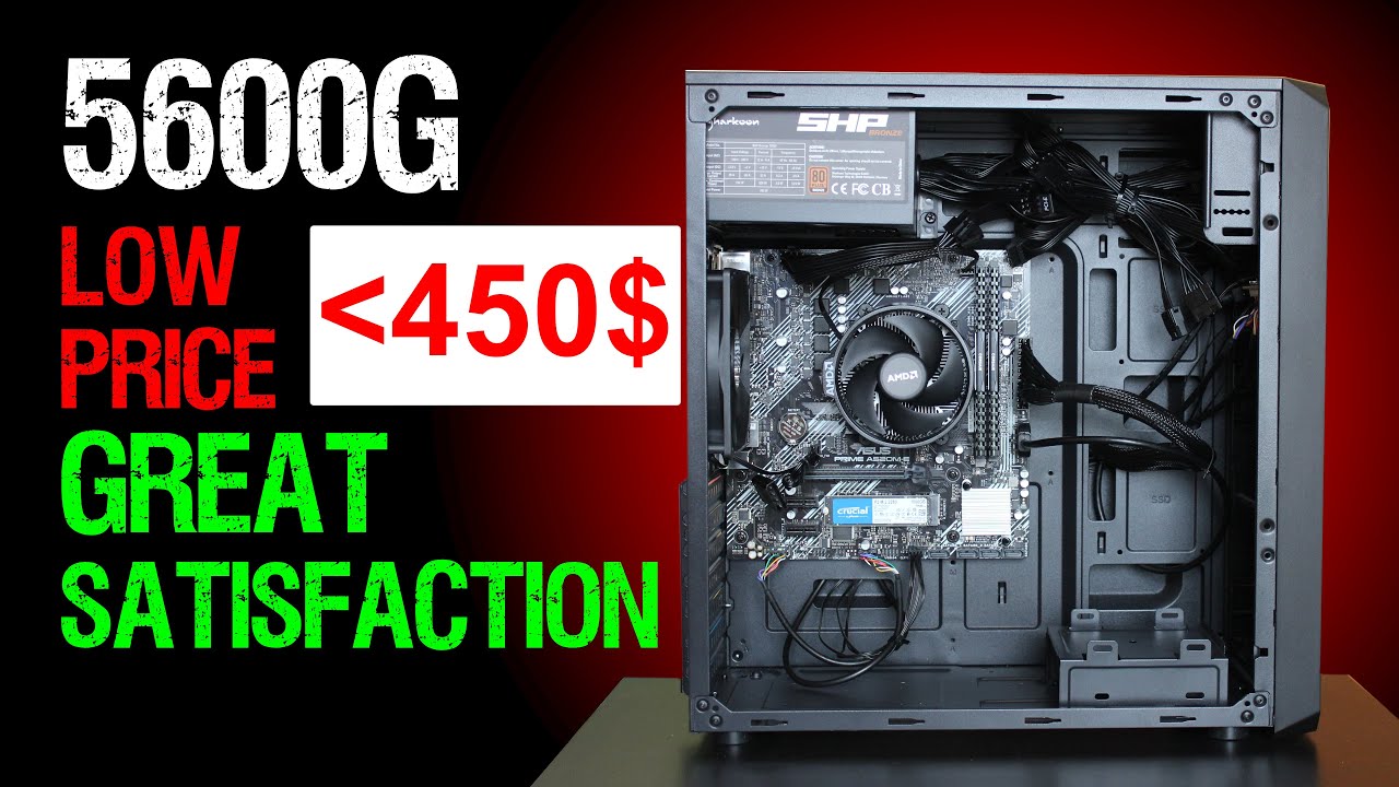 Amd Ryzen 5600G build - 5600G budget build for cad, photo editing Gimp ...