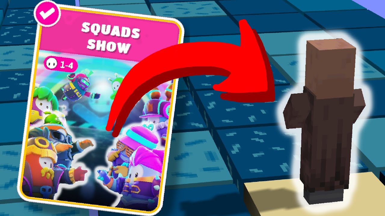 I Made a Squads Show From Fall Guys In Minecraft! - YouTube