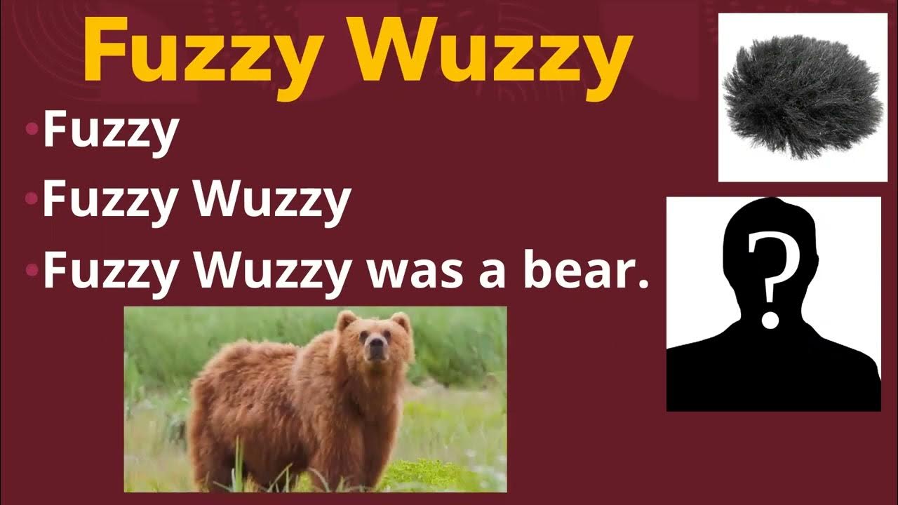 E2-U1 2.10 FUZZY WUZZY - YouTube