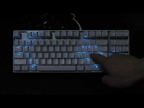 MageGee mk star keyboard - YouTube