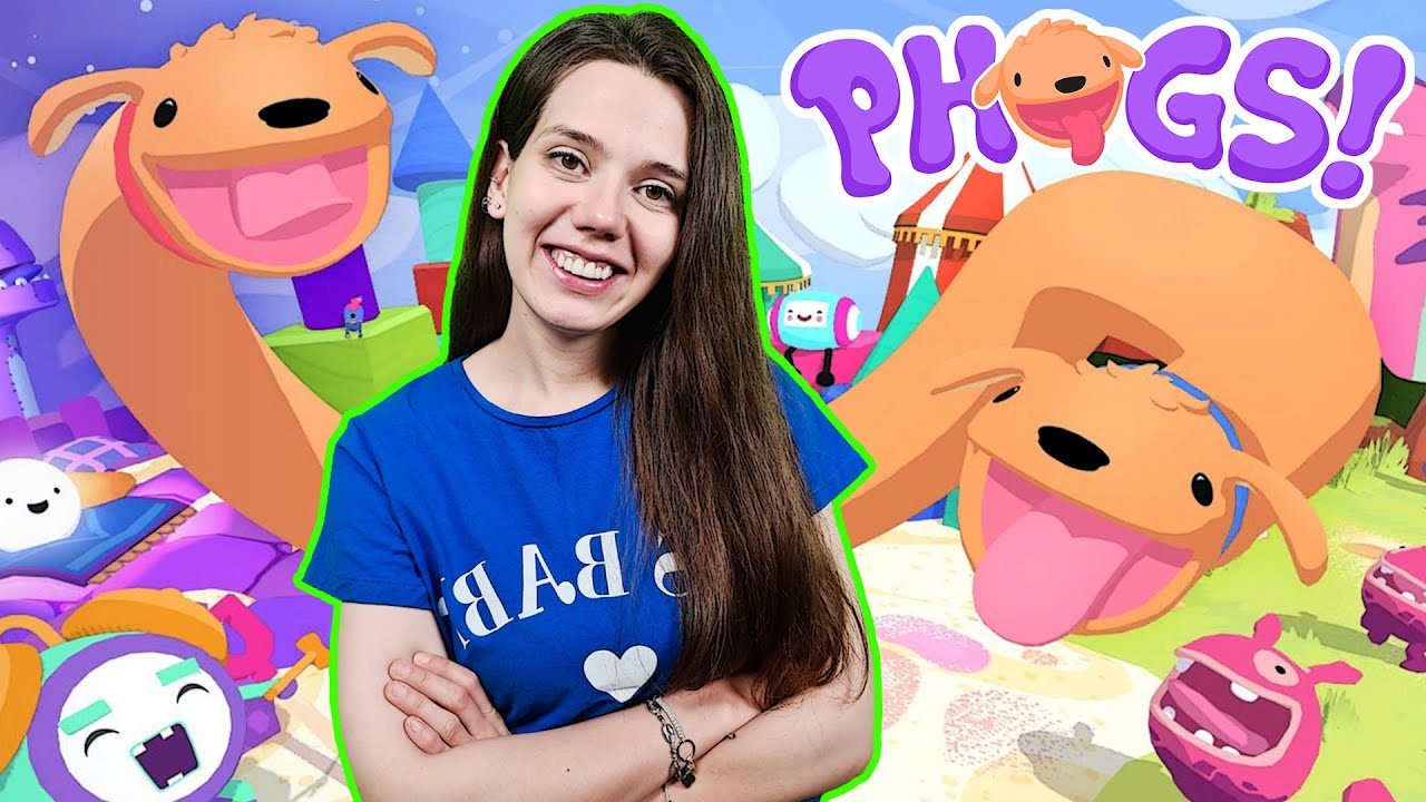 EŞİNİZLE, SEVGİLİNİZLE, ARKADAŞINIZLA OYNAYABİLECEĞİNİZ EĞLENCELİ OYUN: Phogs - YouTube