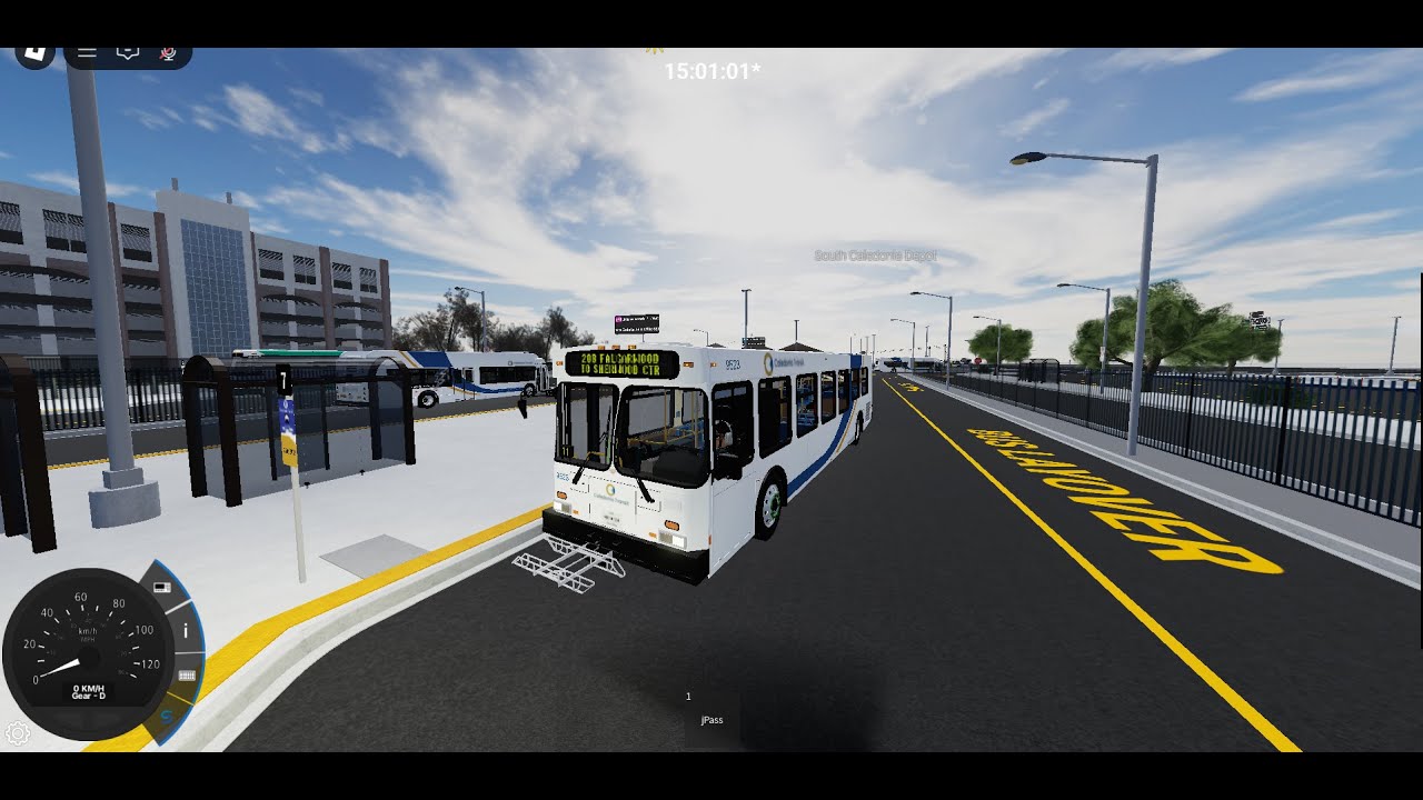 Vamos Transit Simulator | Route 20B: Falgarwood | Roblox - YouTube
