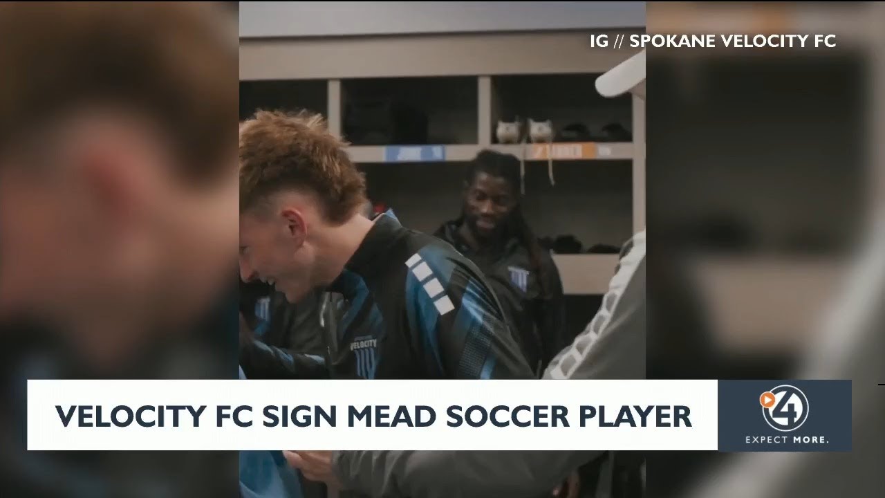 Velocity FC sign Mead soccer player - YouTube