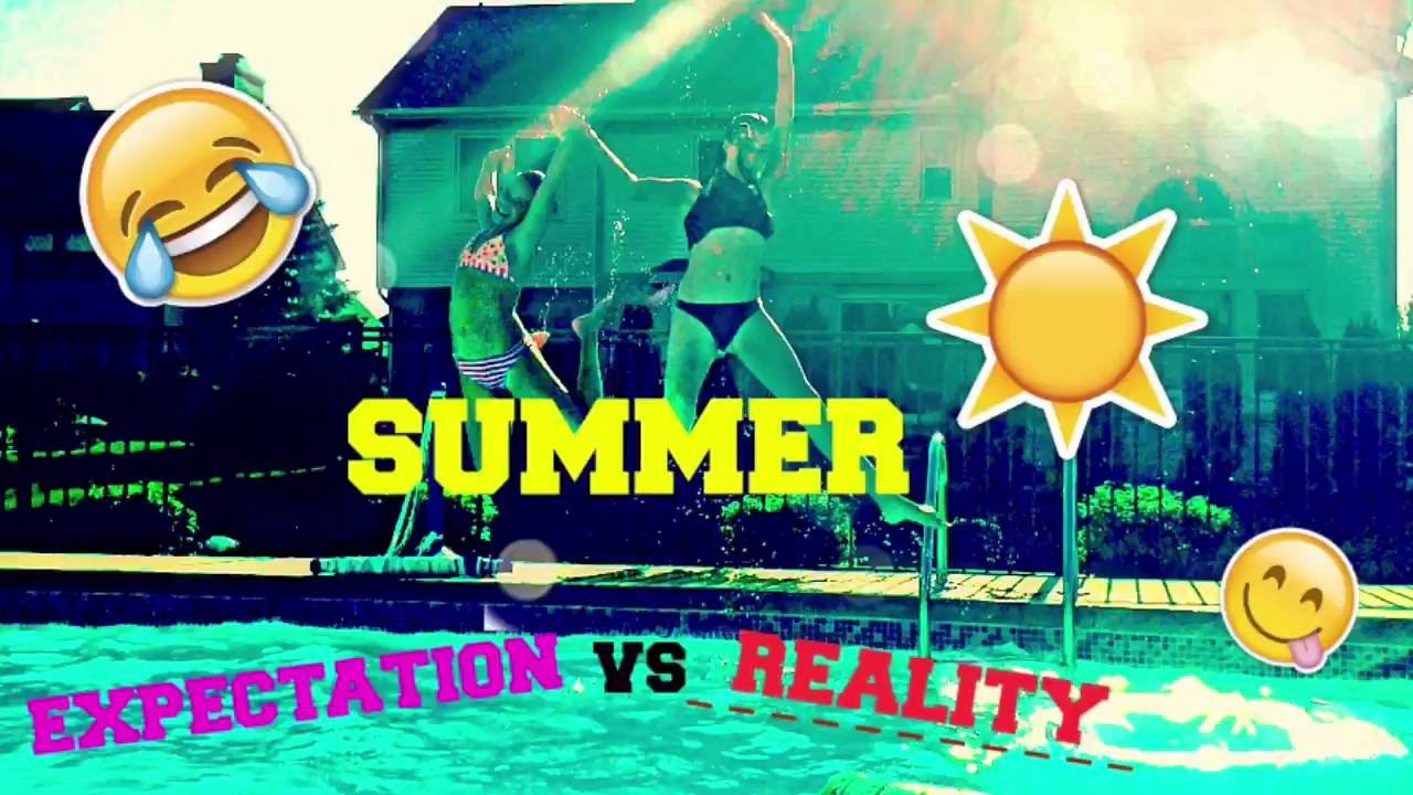 😱💖SUMMER EXPECTATION VS REALITY! || Ennalyse Sayge - YouTube