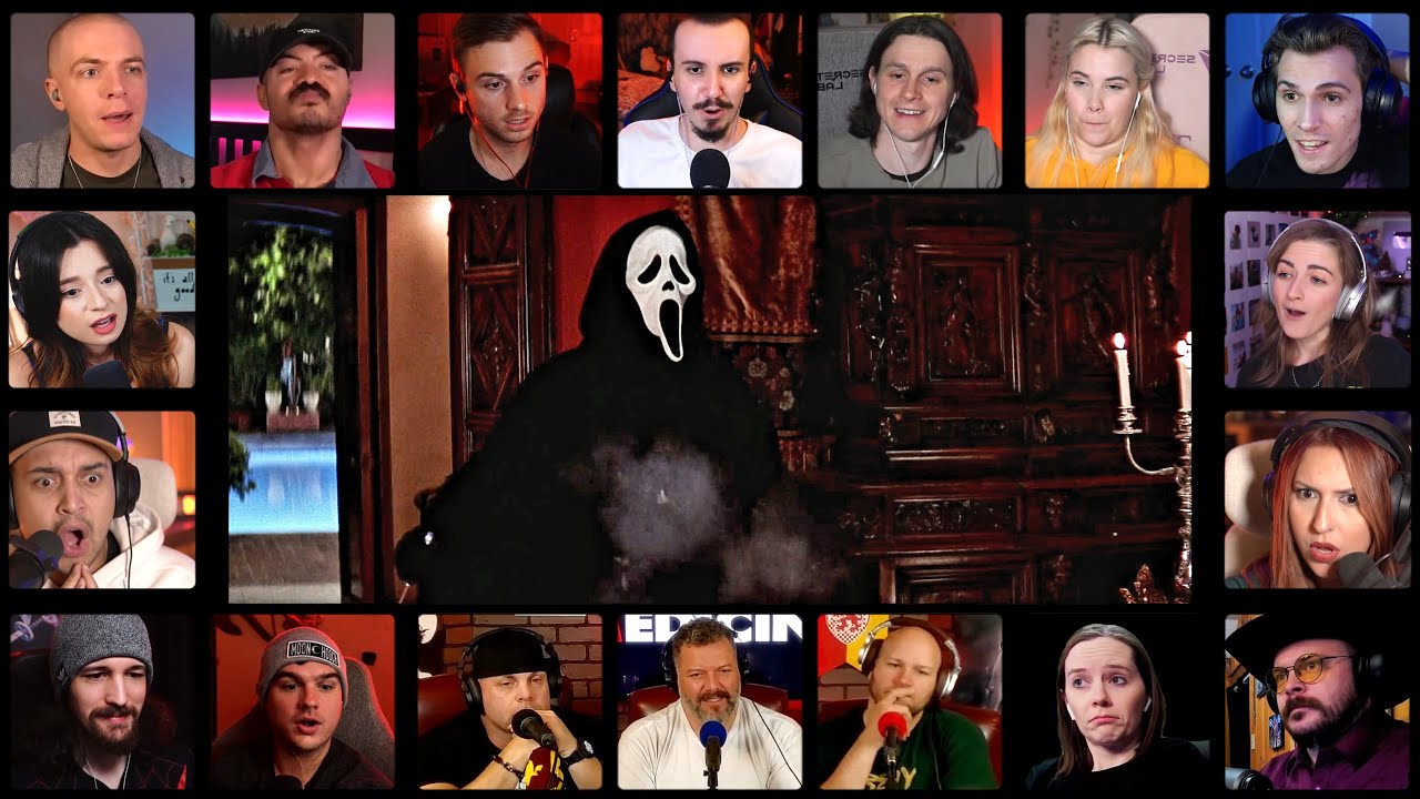 Scream 3 (2000) | It's Your Turn to Scream Scene * Reaction Mashup ...