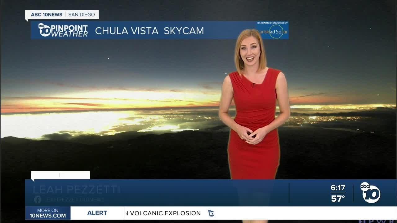 ABC 10News Pinpoint Weather with Meteorologist Leah Pezzetti - YouTube