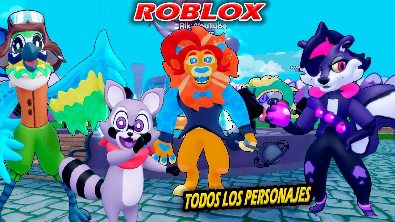 🎉LLEGARÓN LOS PERSONAJES DE INDIGO PARK A ROBLOX // Indigo Park RP ...
