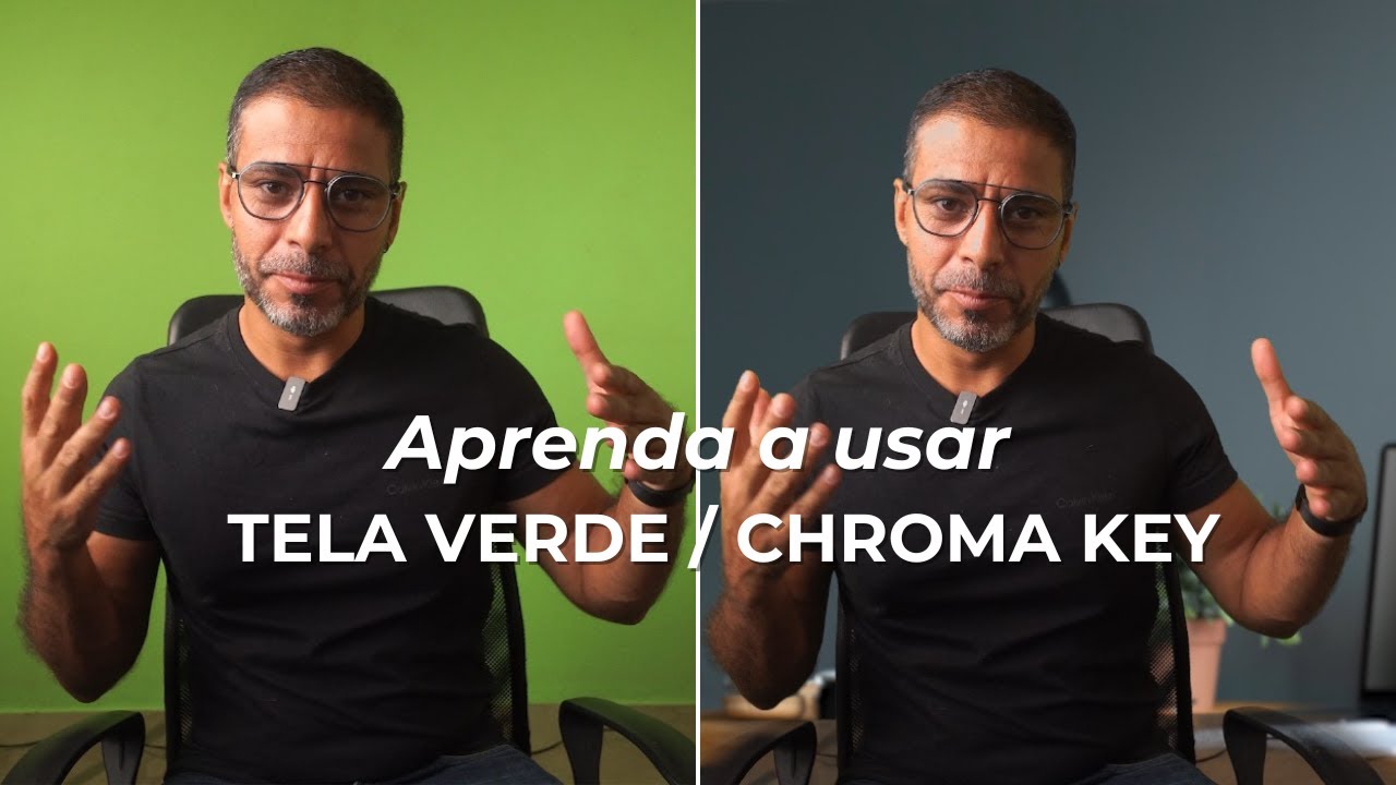 Aprenda a usar tela verde (chroma key) com qualidade de estúdio - YouTube