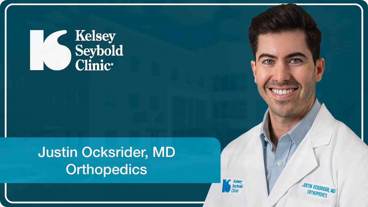 Justin Ocksrider, MD | Orthopedics | Kelsey-Seybold Clinic - YouTube