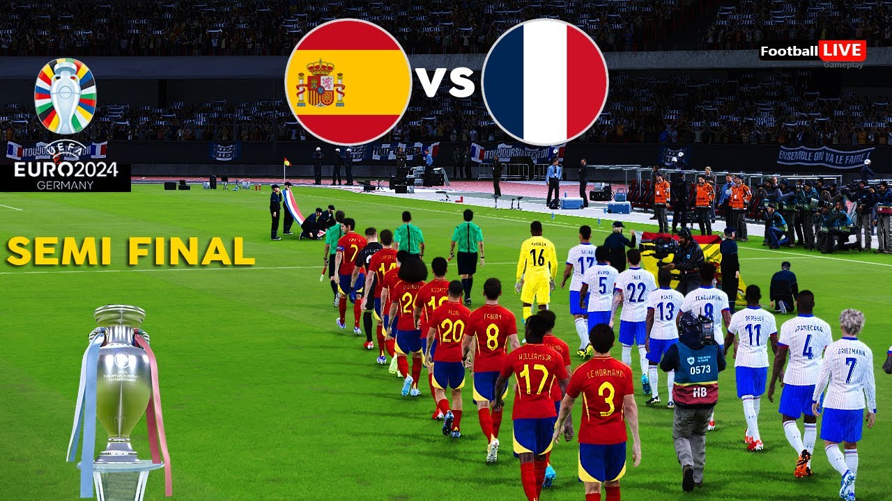Spain vs France - Semi Final UEFA Euro 2024 | Full Match All Goals ...