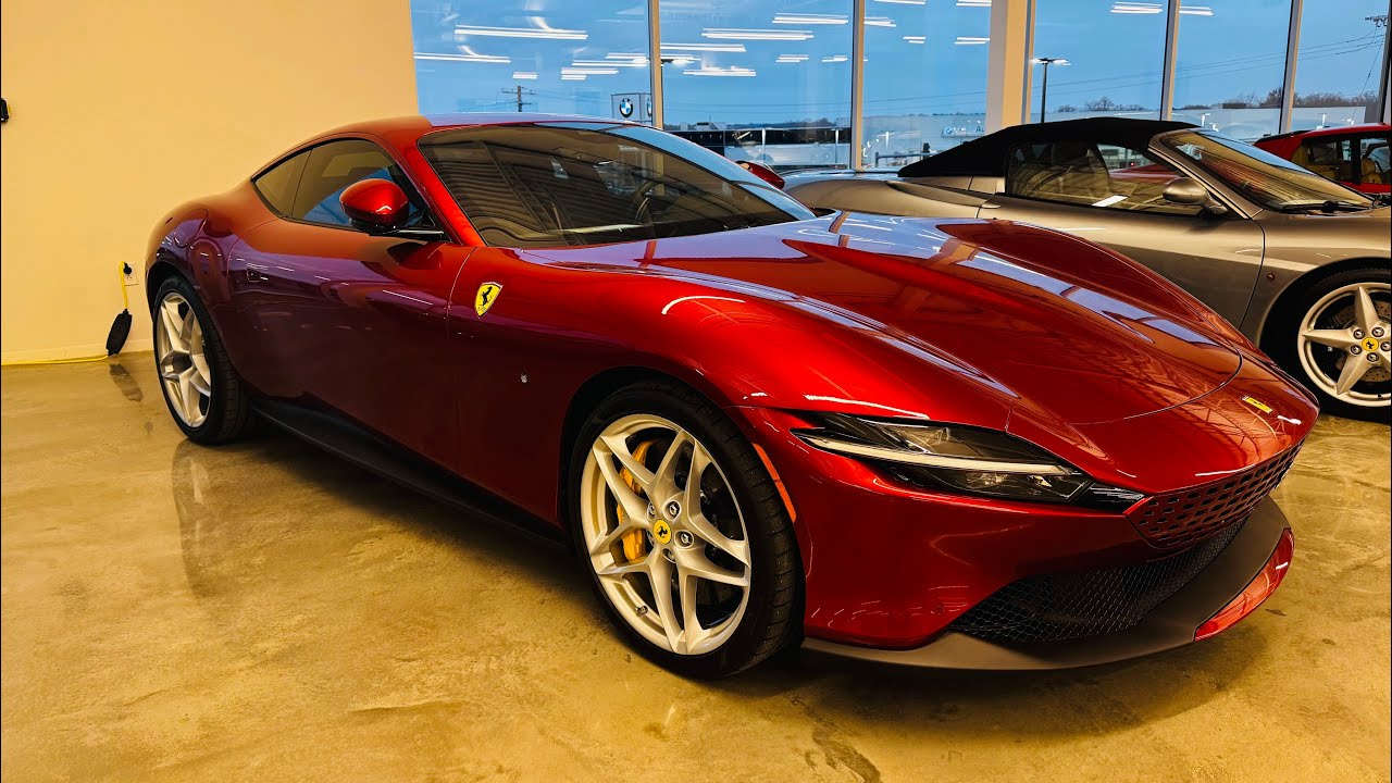 2022 Ferrari Roma - Rosso Fiorano - YouTube