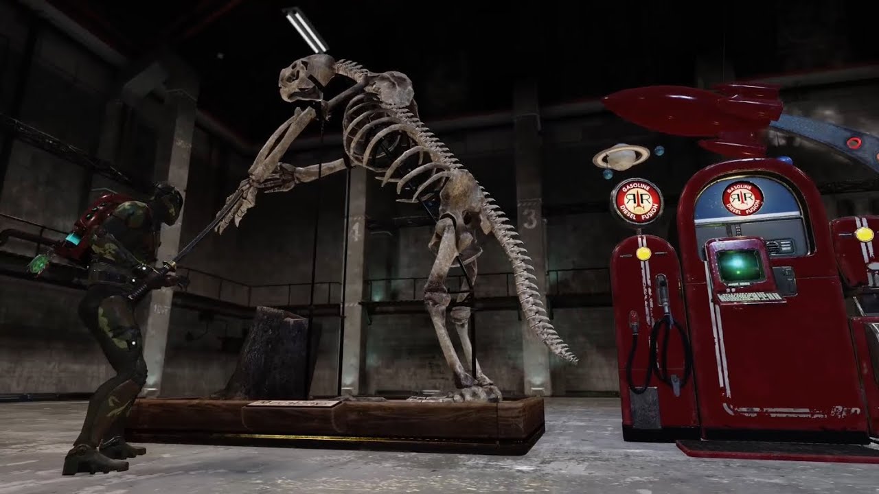 Fallout 76 Finally Unlocked All Fossilized Megalonyx Parts And Display ...