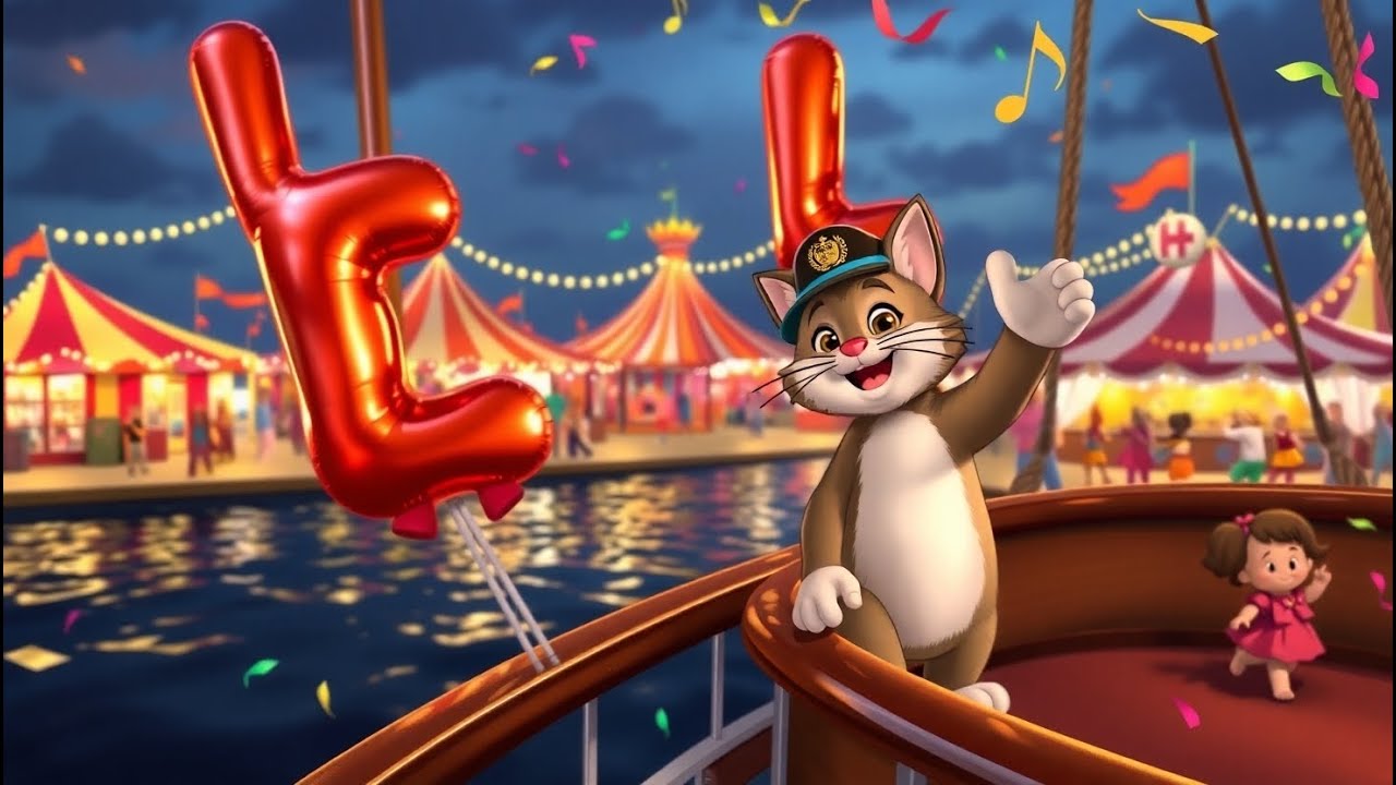 Captain Whiskers and the Time Traveling ABC Ship | Alphabet Adventure ...