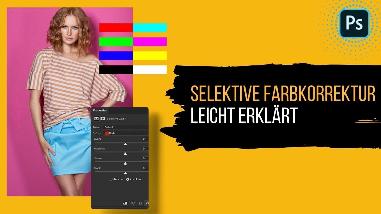 Selektive Farbkorrektur leicht erklärt 🔶 TAG 17 - YouTube