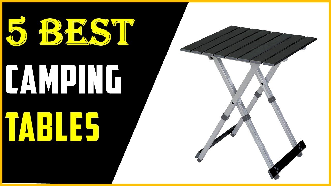 Best Camping Tables of [2025] | Best Lightweight Folding camping table - YouTube