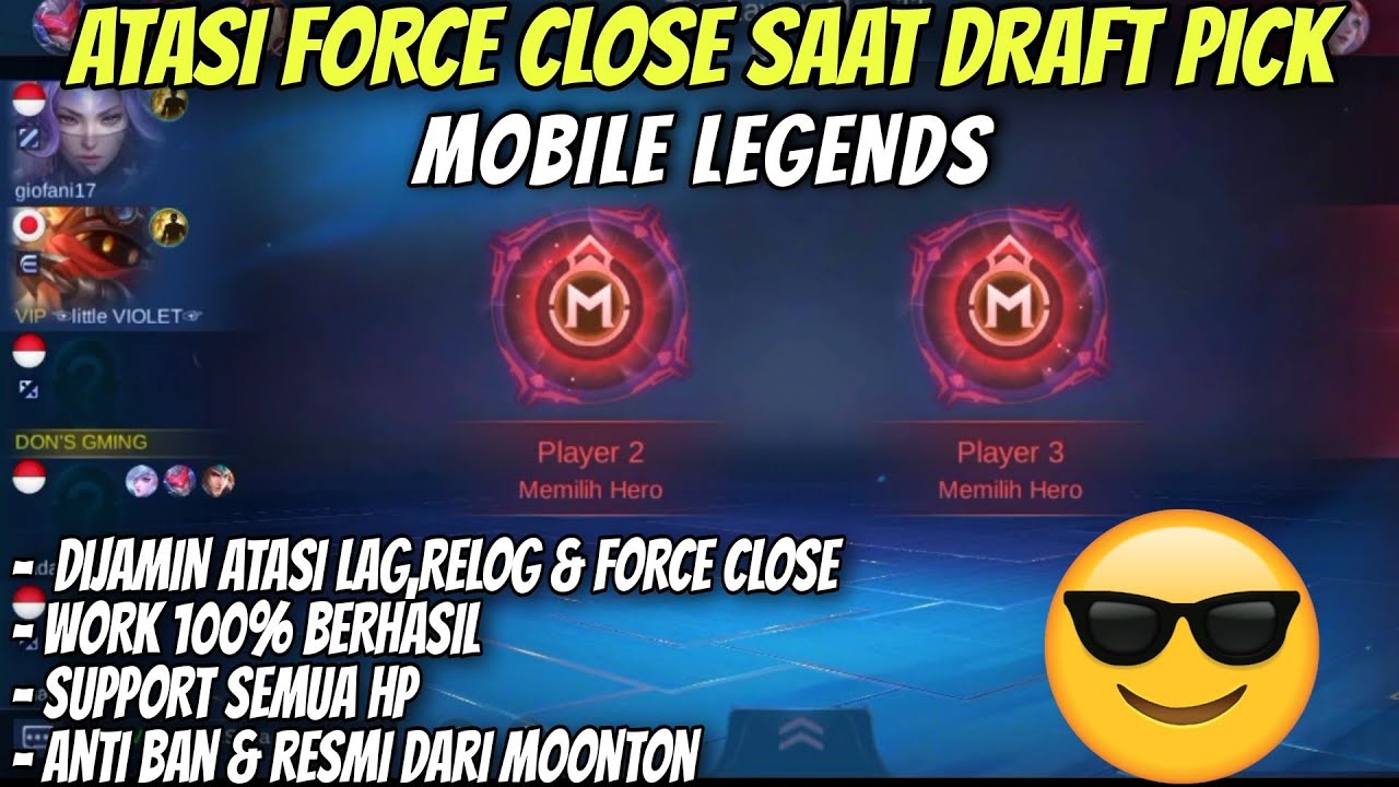 CARA MENGATASI MOBILE LEGENDS KELUAR SENDIRI | CARA ATASI MOBILE ...
