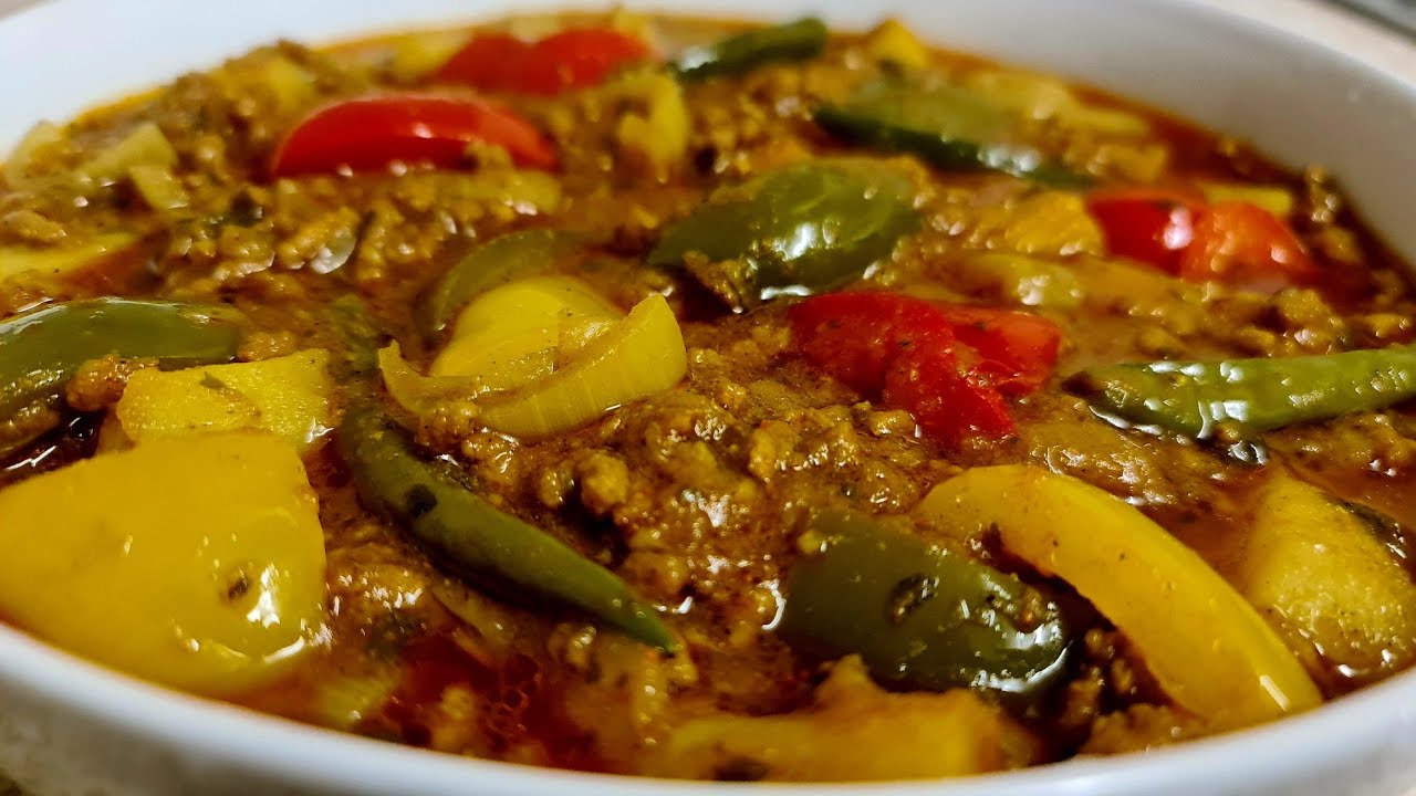 Delicious way to cook beef minced meat curry without the smell! - YouTube