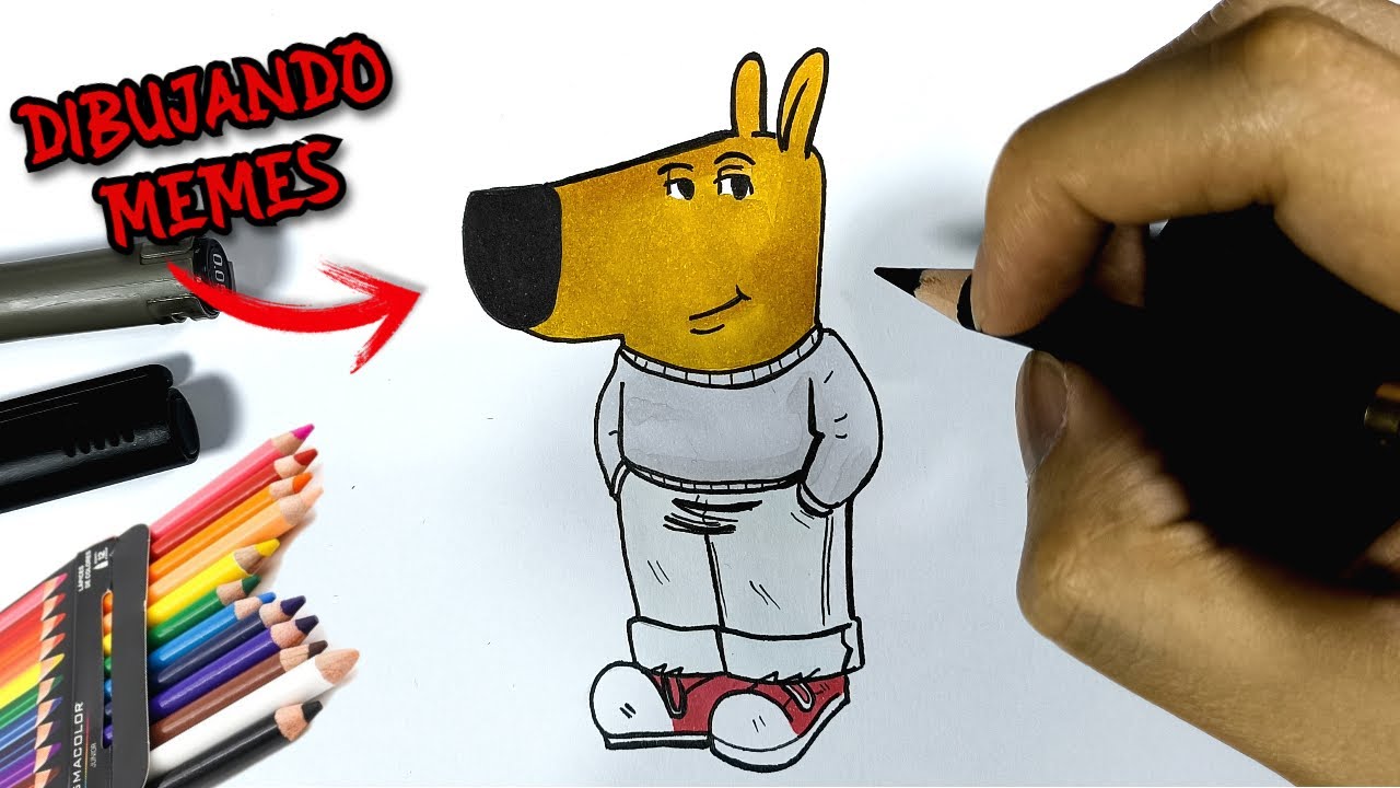 Como Dibujar A Tio Chill De Cojones Chill Guy Meme Facil Paso A Paso I Drawing Chill Guy
