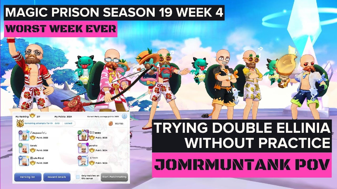 [ROM EL] MAGIC PRISON S19 WEEK 4 [JORMUNTANK POV ] - YouTube