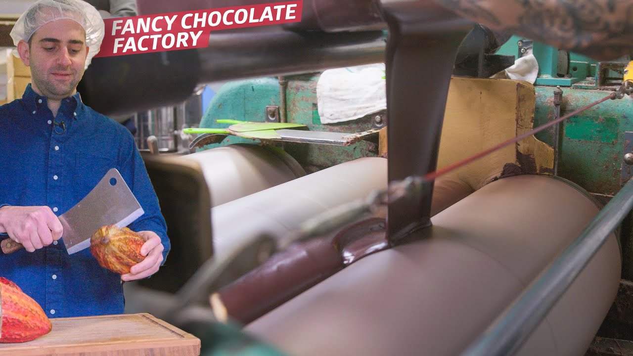 How a Brooklyn Chocolate Factory Makes 5000 High-End Chocolate Bars ...