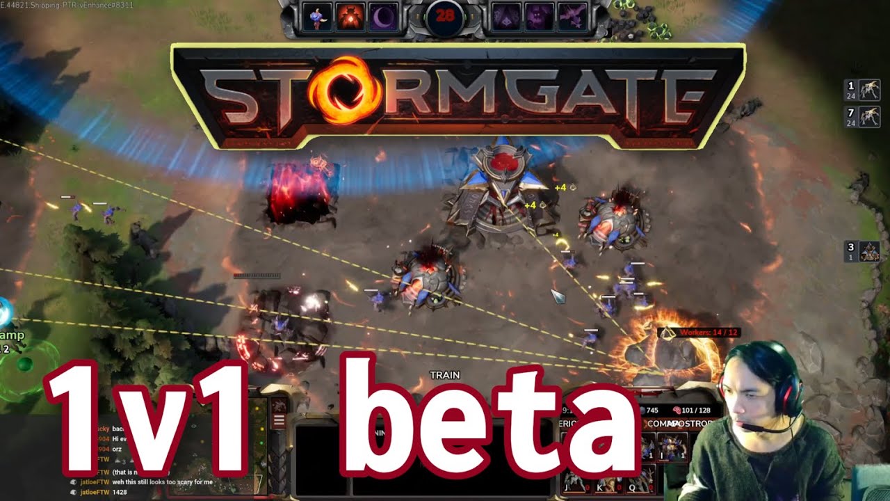 Hopping on the Stormgate beta ladder! 1v1 Infernals. - YouTube