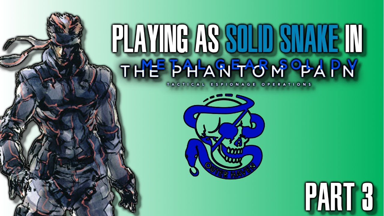Can I beat MGS V as Solid Snake | MGS V Challenge - YouTube
