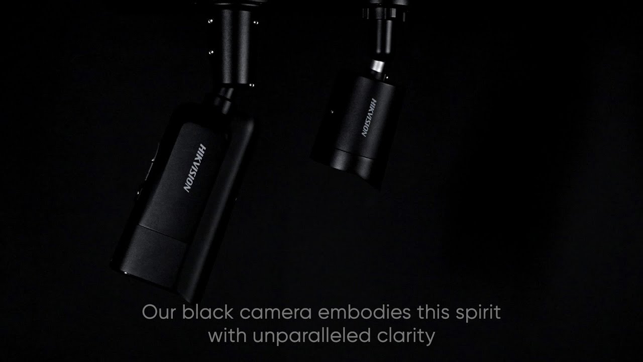 Introducing the Dark Black Hikvision Cameras - YouTube
