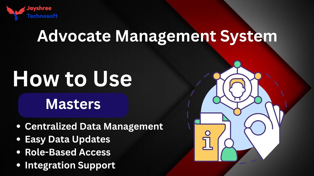 Masters | Advocate Management System - YouTube
