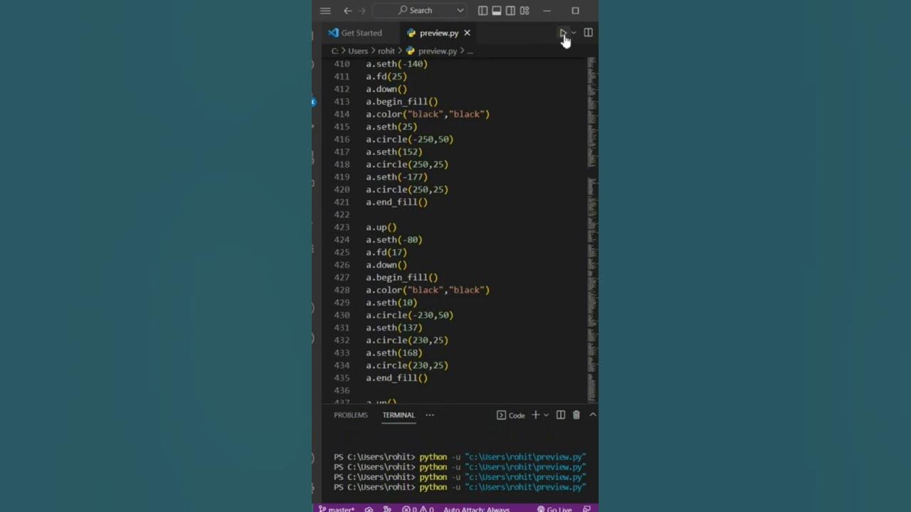 Draw Tom And Jerry Using Python Tomandjerry Shorts Python Youtube