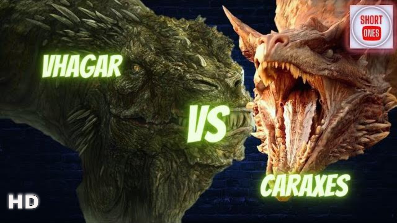 Vhagar & Caraxes (Daemon & Laena) flying scene HD HotD S1 E6 | short ...