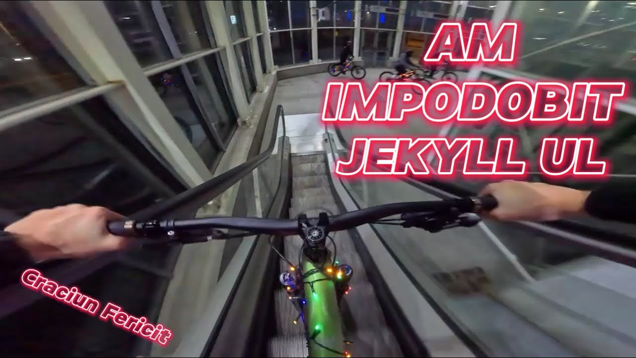 MI AM IMPODOBIT BICICLETA de CRACIUN - SCARI, PAZNICI SI METROU - YouTube