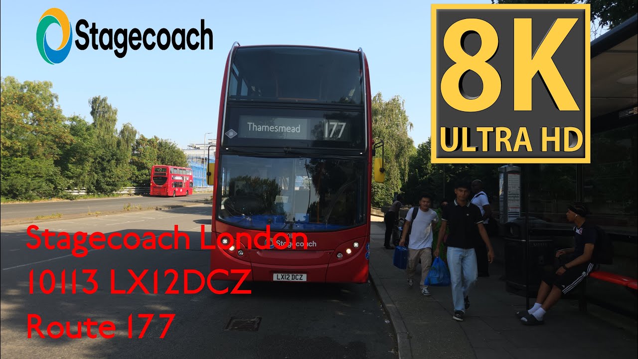 Stagecoach London 10113 LX12DCZ route 177 (Rare) - YouTube