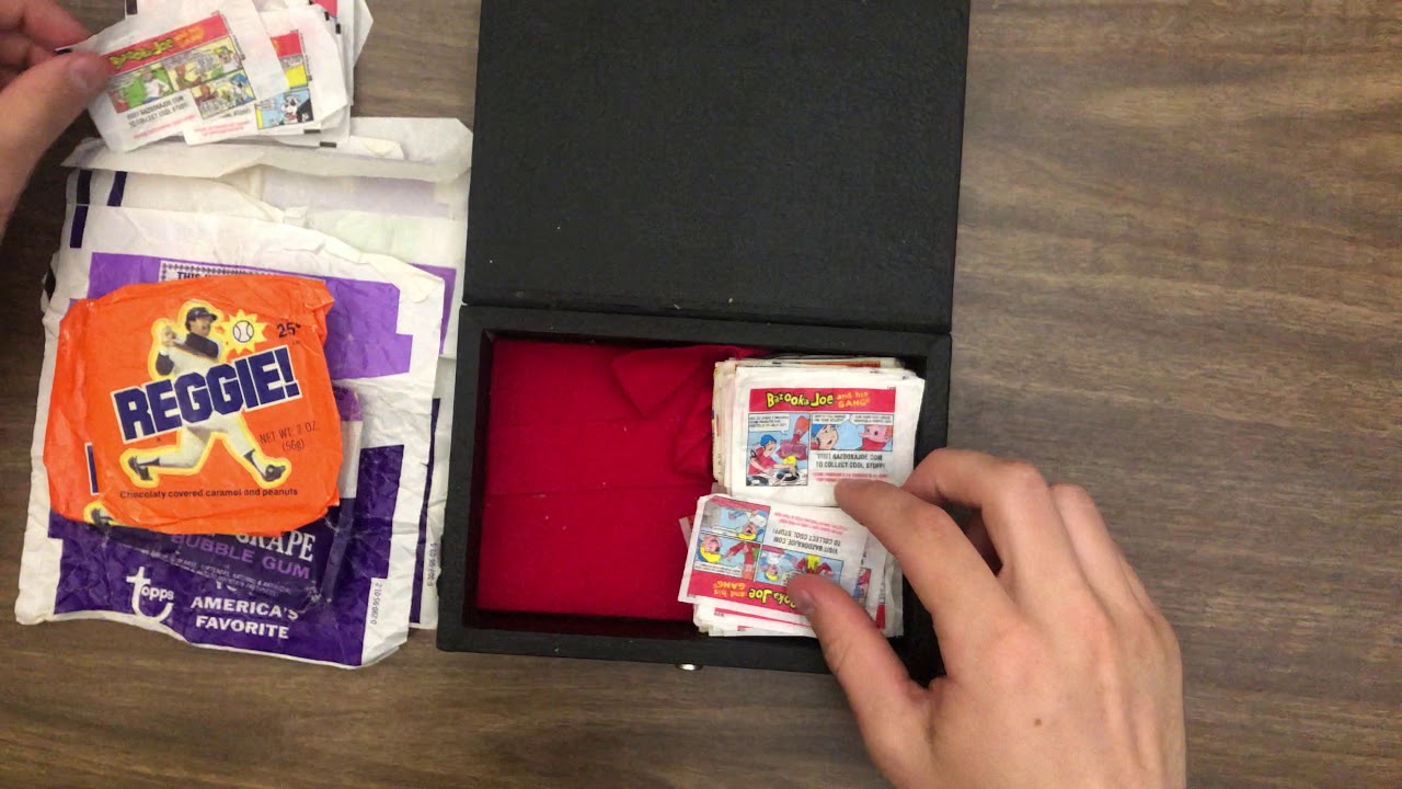 Bazooka Bubble Gum (1/2) Jokes and Reggie! Candy - YouTube