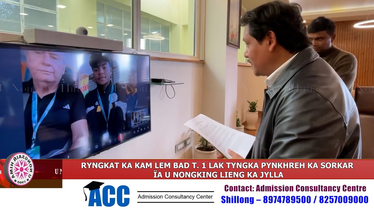 RYNGKAT KA KAM LEM BAD T. 1 LAK TYNGKA PYNKHREH KA SORKAR ÏA U NONGKING ...