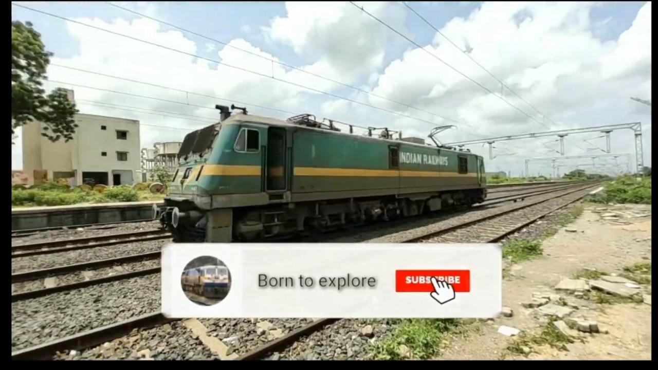 12130 azad hind express covers late running - YouTube