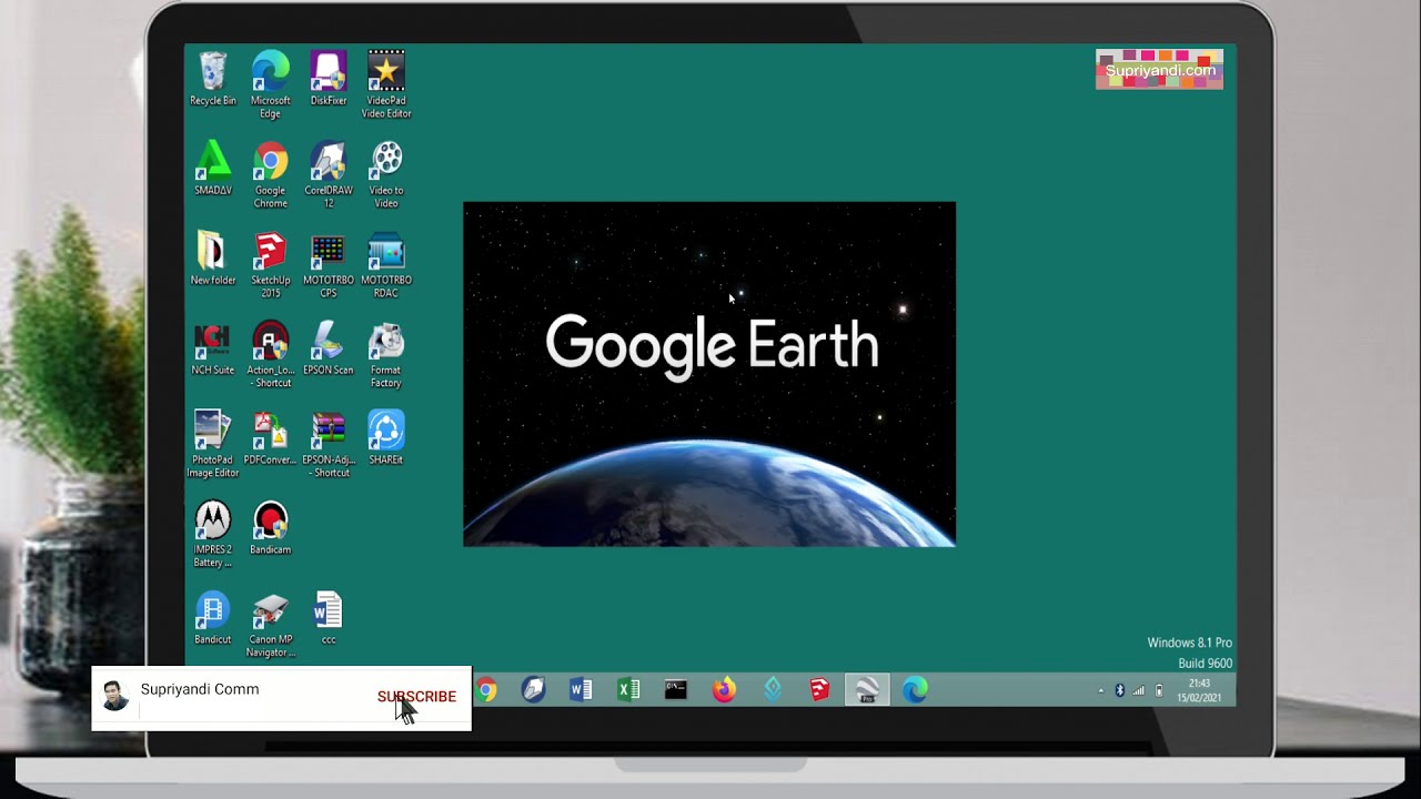 CARA Menggunakan Google Earth di Laptop (Lengkap tentang menu pada ...