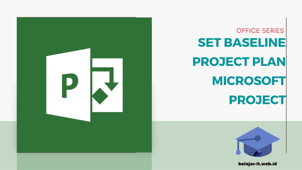 Baseline Project Plan Setting Microsoft Project - YouTube