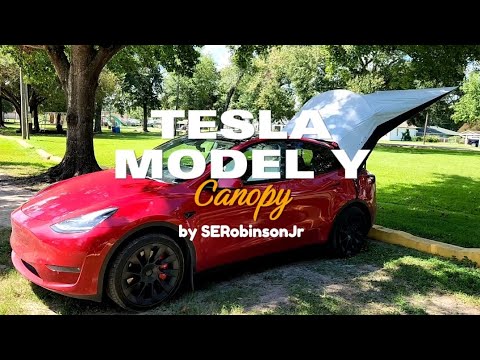 The Official Tesla Model Y Canopy - YouTube