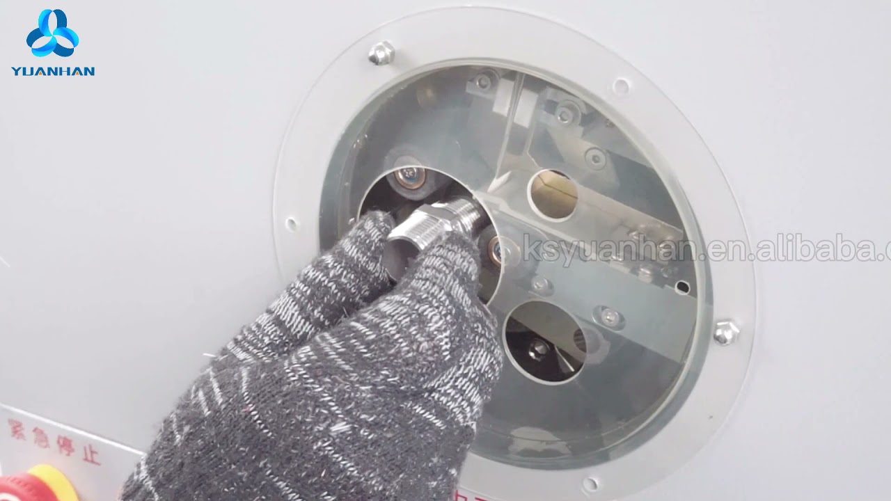 YH-1309 Teflon tape wrapping machine PTFE tape winding machine - YouTube