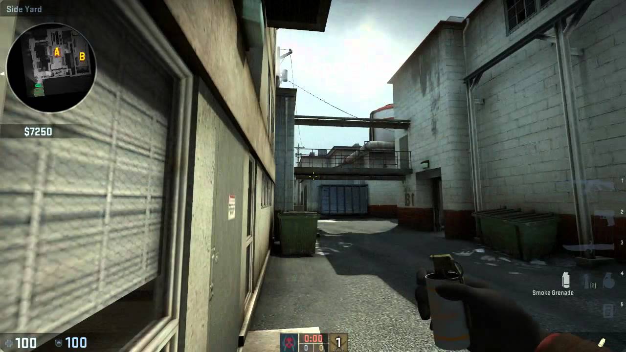 CS:GO Train Ivy Smoke Tutorial - YouTube