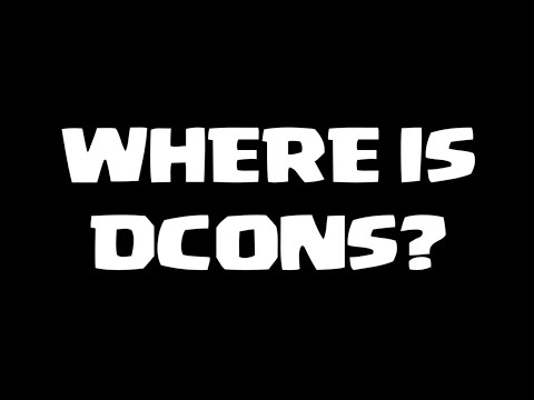 WHERE IS DCONS? - YouTube