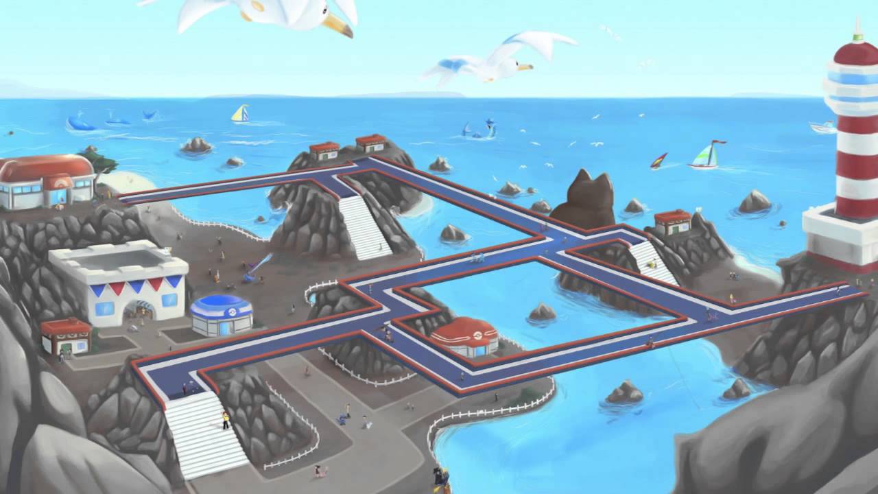 DPPt Sunyshore City (Piano) - YouTube