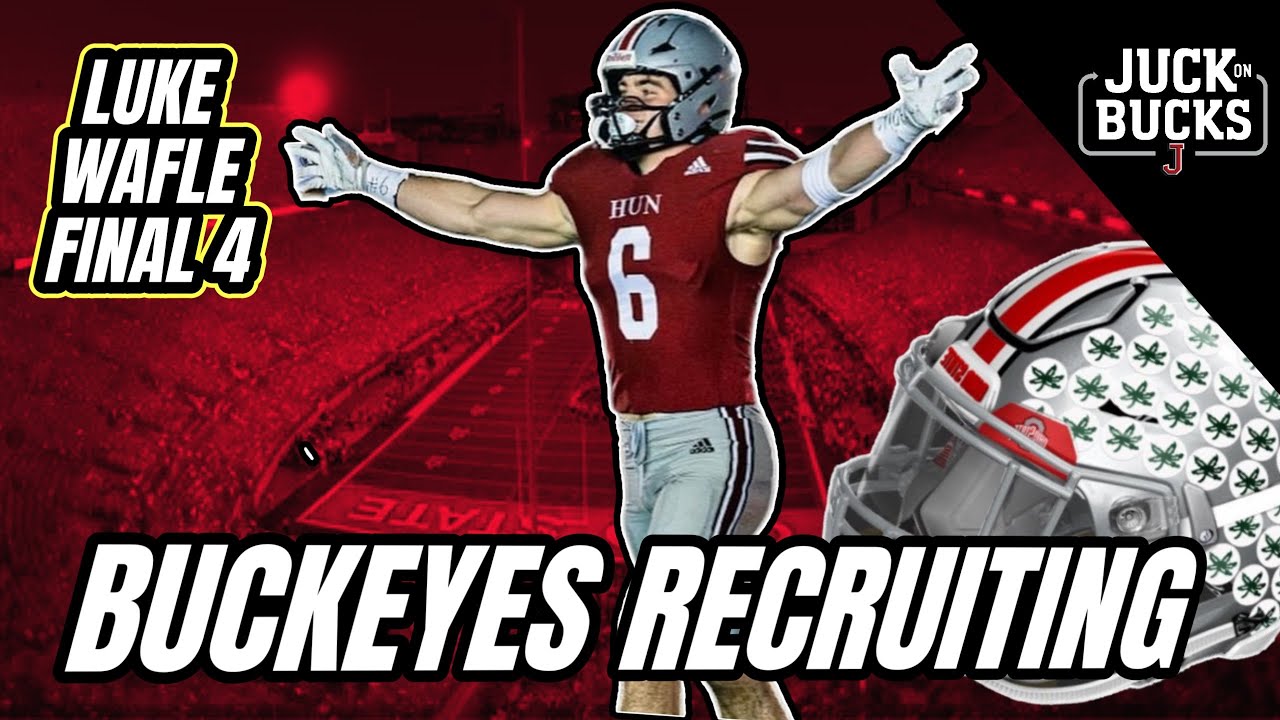 Ohio State top target, Luke Wafle cuts his list to 4. The DE is a 4 ...