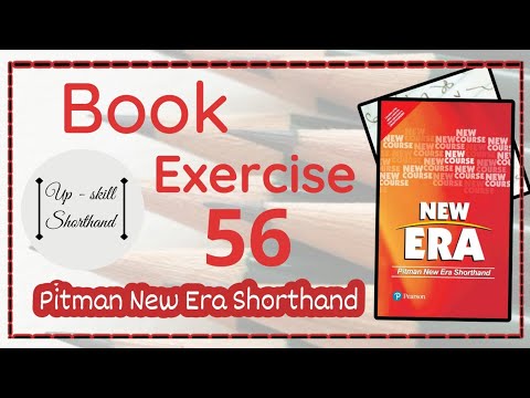 Pitman Solved Exercise - 56 | Pitman New Era Shorthand | English ...