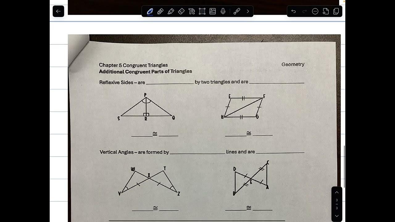 5.2 Congruent Polygons (Geometry) - YouTube