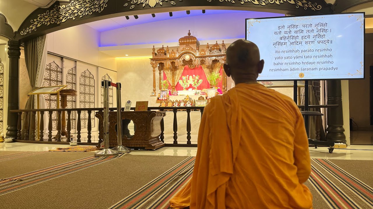 HH Bhakti Prem Swami Maharaj at ISKCON BCEC - YouTube