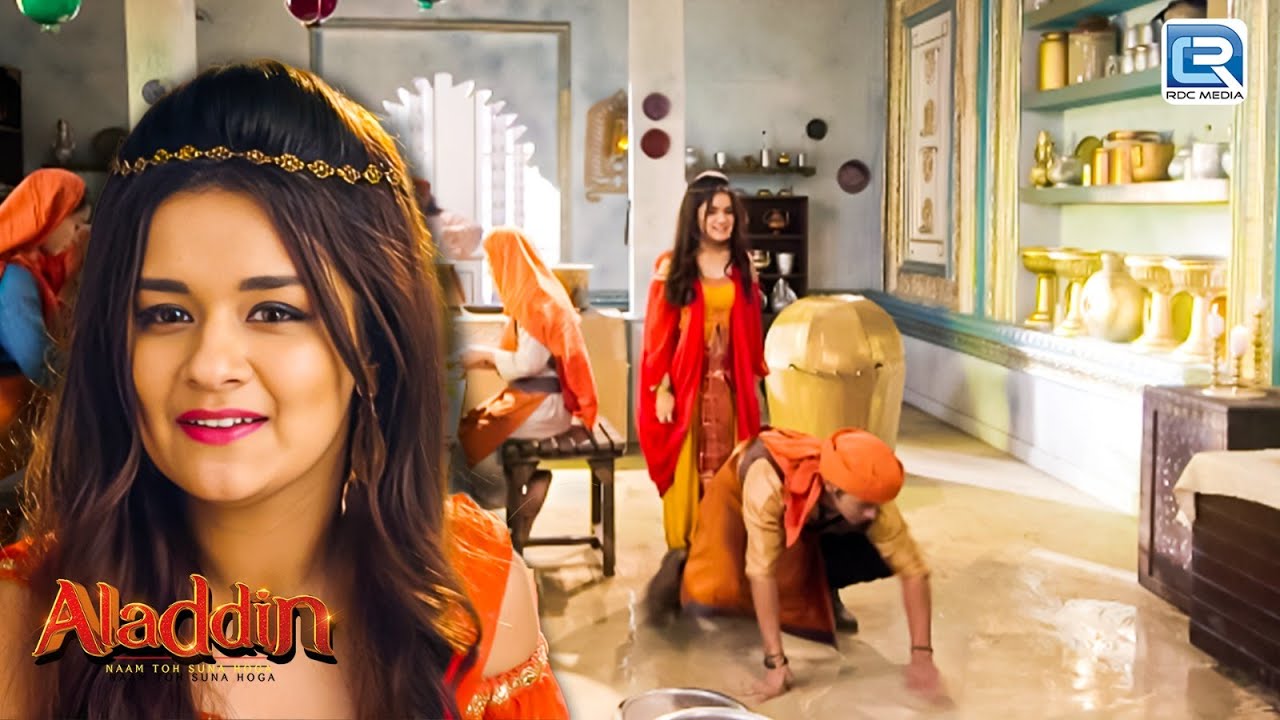 क्यों यास्मीन ने अलादीन से कराया फर्श साफ | Aladdin | Aladdin – Naam Toh Suna Hoga: Full Episode ...