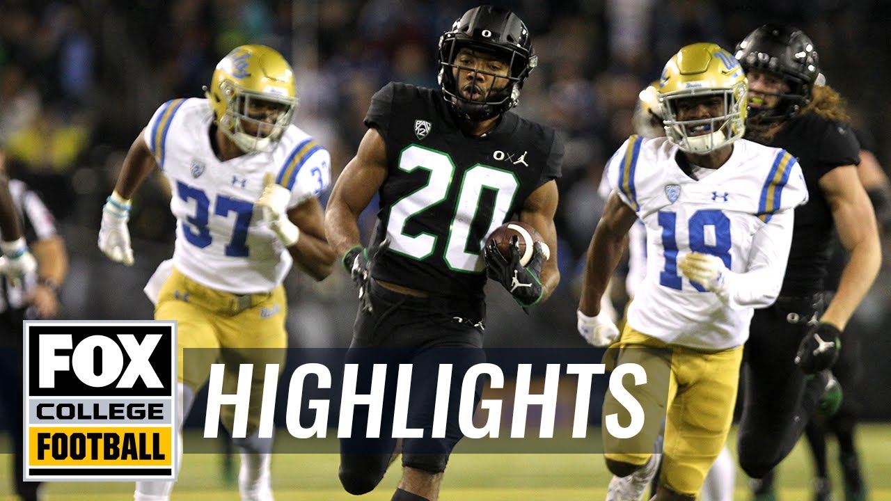 Oregon vs. UCLA | FOX COLLEGE FOOTBALL HIGHLIGHTS - YouTube